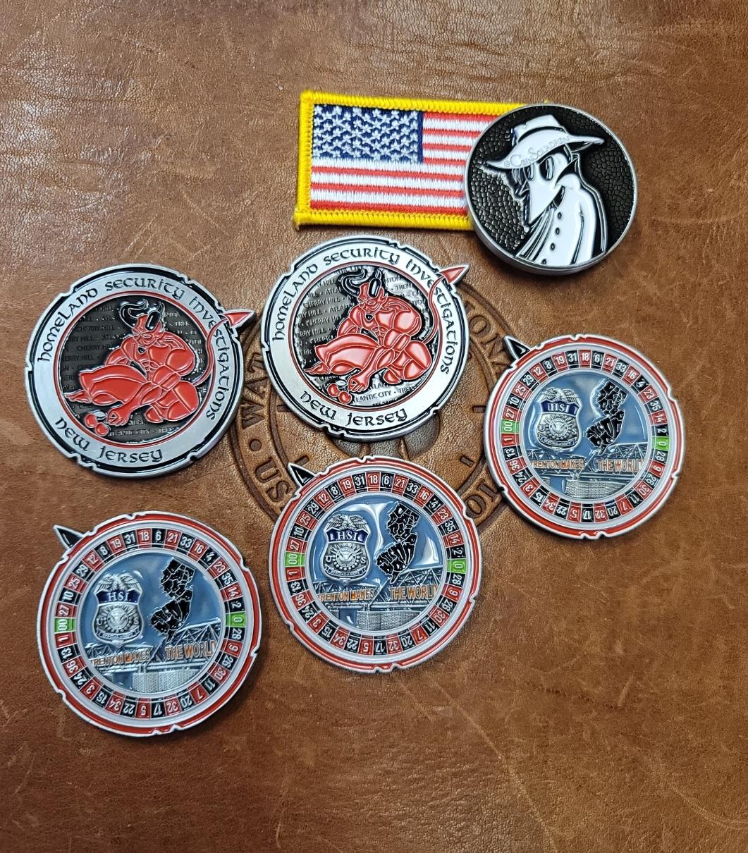 HSI ASAC Cherry Hill Coin - SHIPPING NOW – CoinSquadron