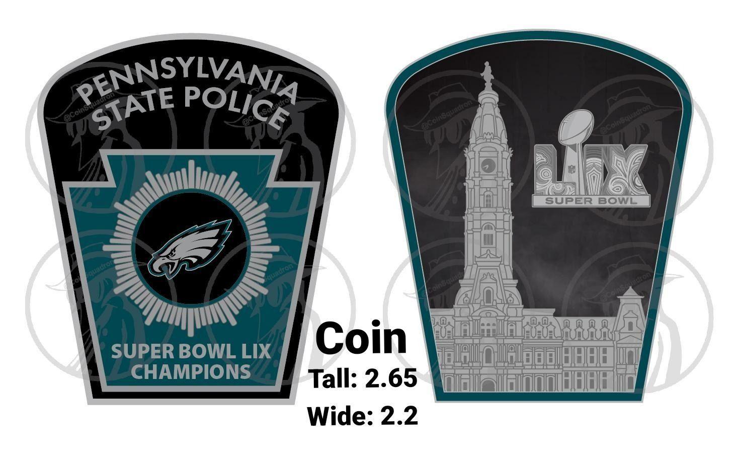 PRE-SALE Pls read below SHIP 4/10 - PSP SB59 Coin – CoinSquadron