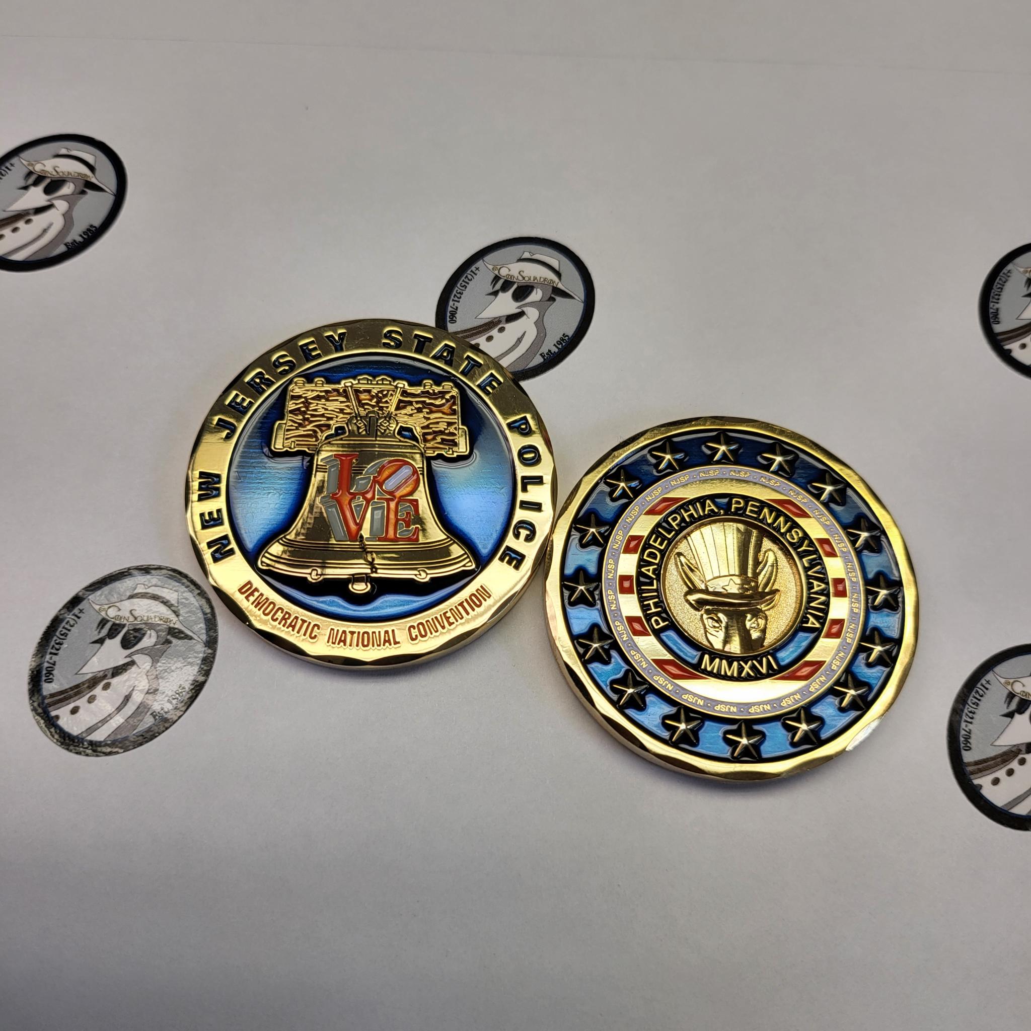 NEW OLD STOCK - NJSP DNC Philly 2016 Sec Detail – CoinSquadron